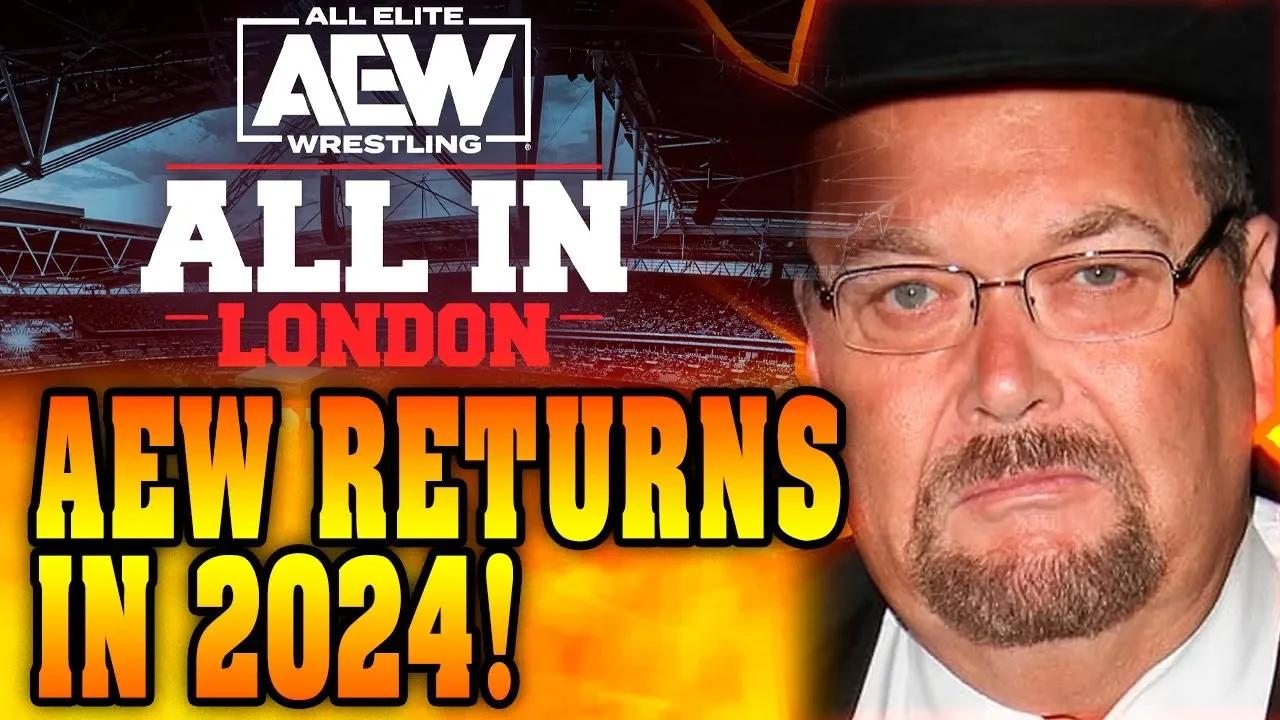 Jim Ross On AEW Announcing ALL IN Going Back To London