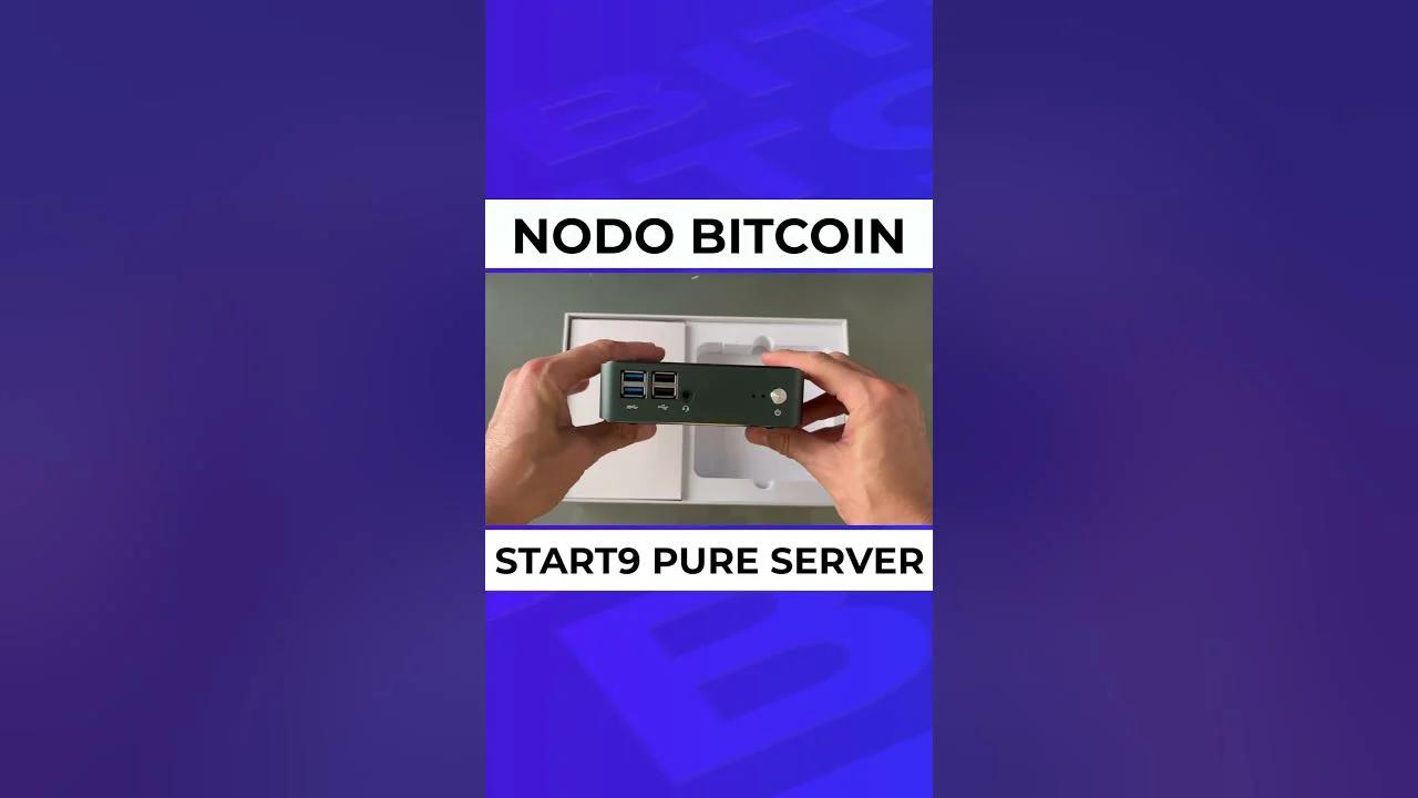 NODO BITCOIN con Start9 Server Pure | TUTORIAL DESDE CERO #bitcoin # ...