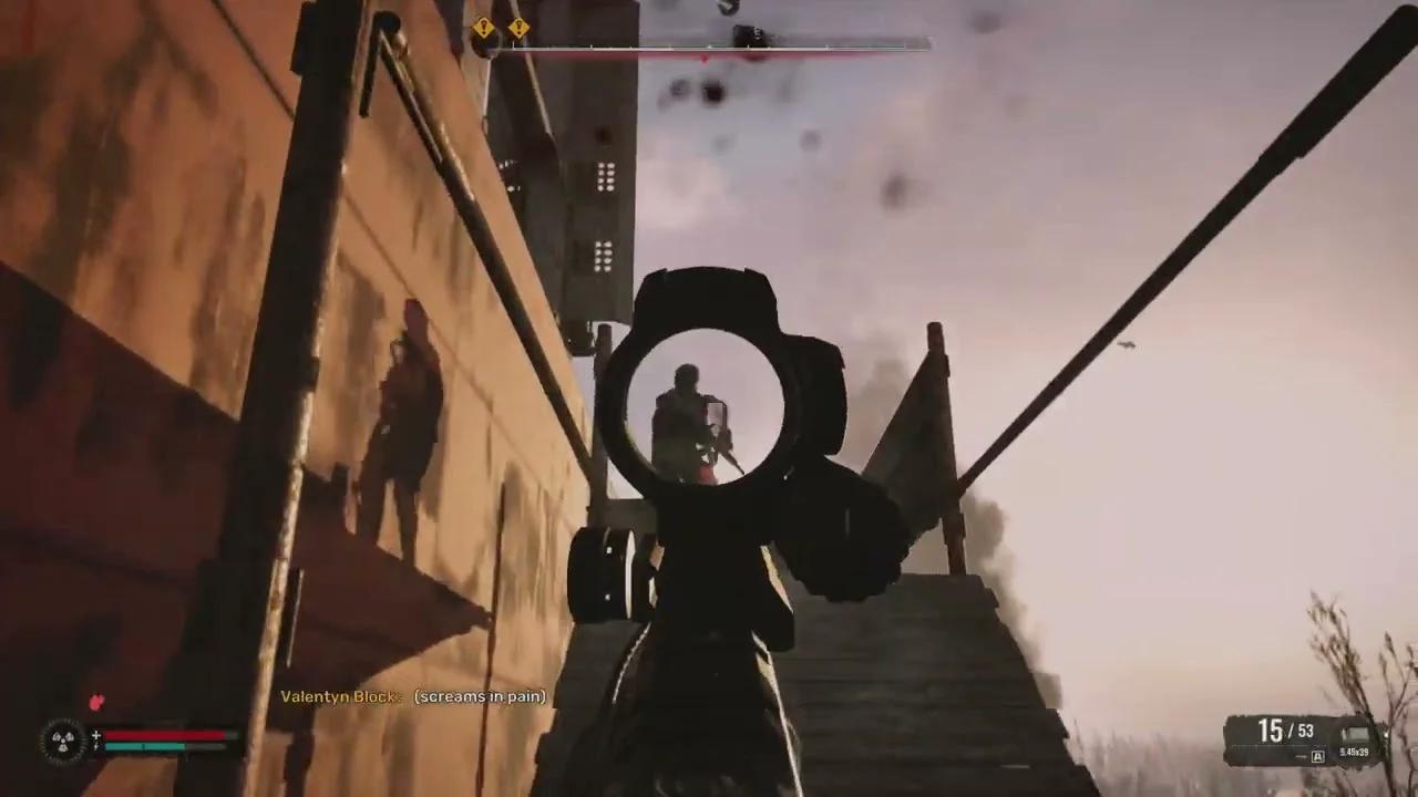 STALKER 2 - The Last Wish: Get To The Top of The Red Fortress | Defeat ...