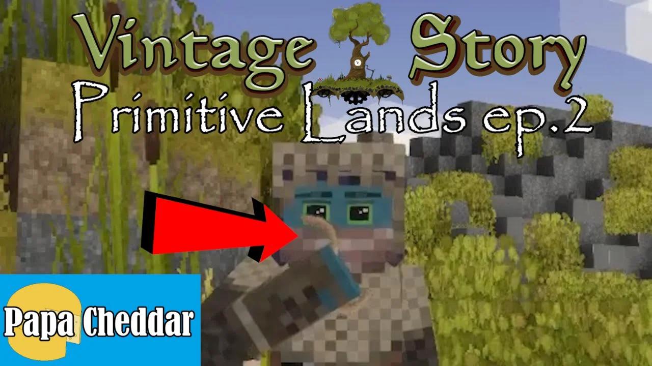 Primitive Lands EP 2 - Vintage Story (Wilderness Survival Difficulty ...
