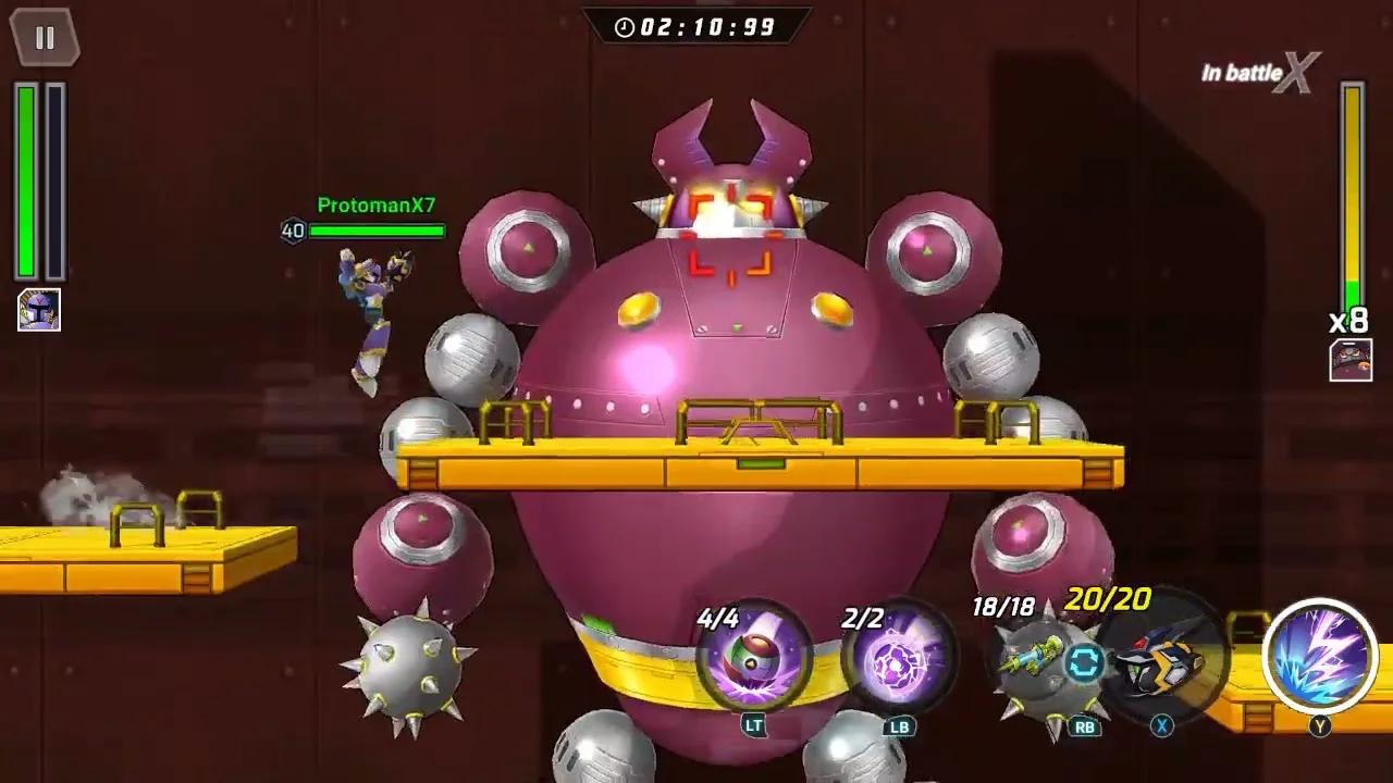 Vile destroys the Mega Man X2 Intro Boss in Boss Challenge mode!