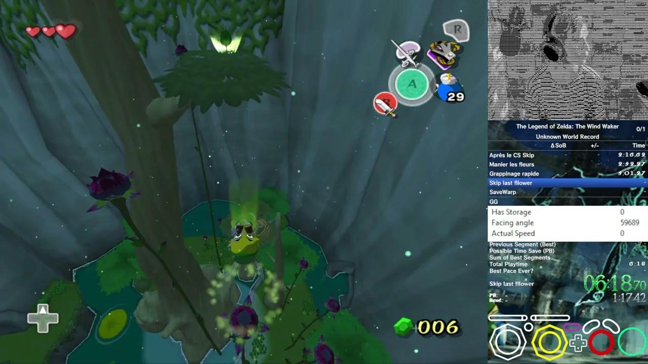 Tuto FR Speedrun 🌊 The Wind Waker SD 🌊 : Partie #17 Leaf avec le ...