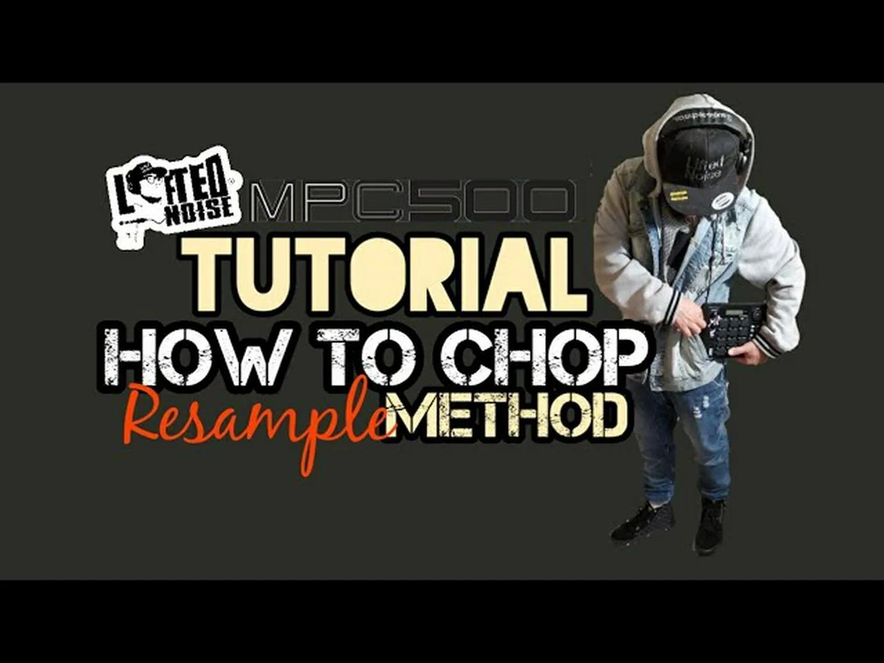 Akai MPC 500 Tutorial x Chopping Samples x Re-Sampling Main Out x ...