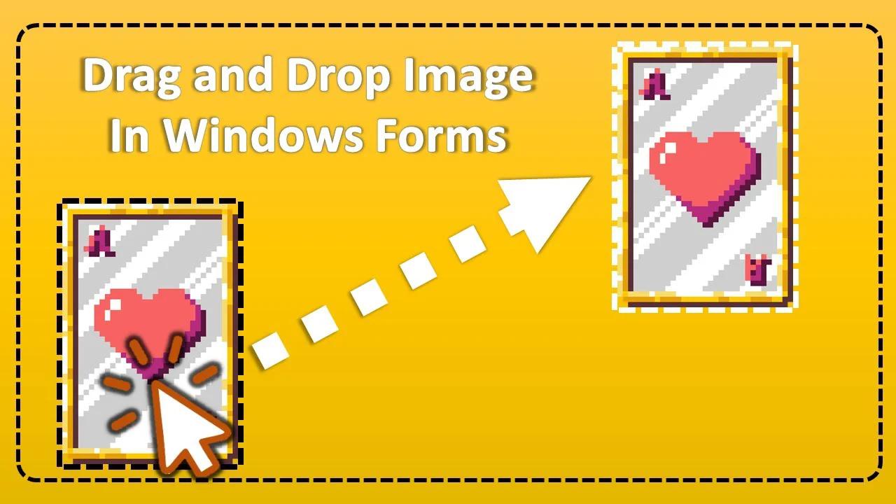 How to Move an Image using Drag and Drop in Windows Form and C#