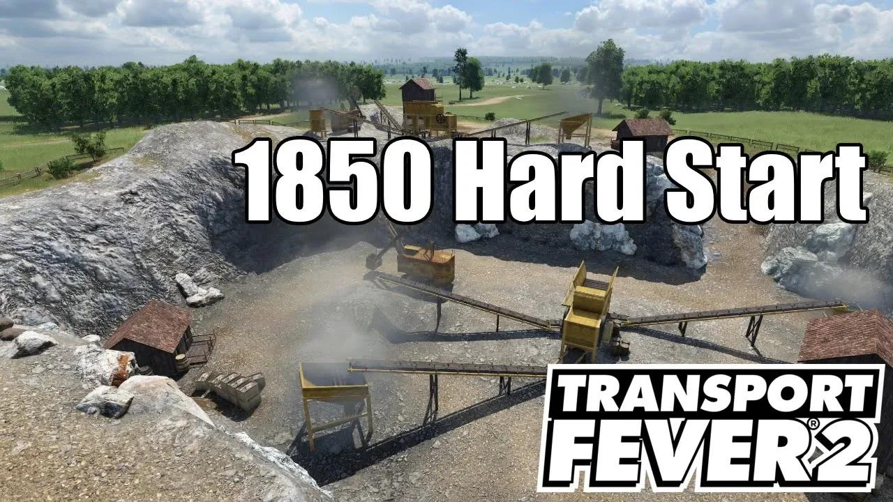 Transport Fever 2 | Vanilla 1850 Hard Start | S1E02