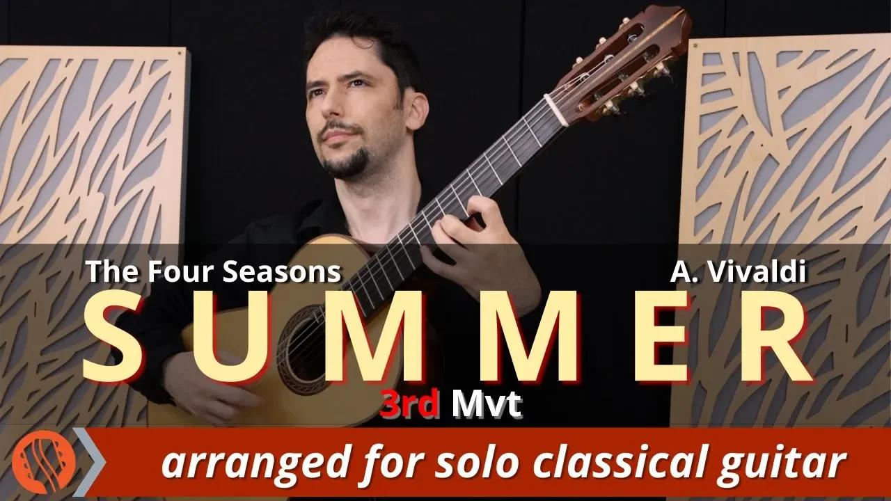 Summer 3rd Mvt The Four Seasons By A Vivaldi Solo Classical