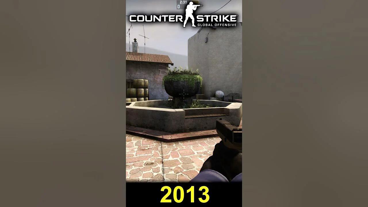 Counter-Strike Inferno fountain Evolution (2000-2023) de_inferno - Evolution