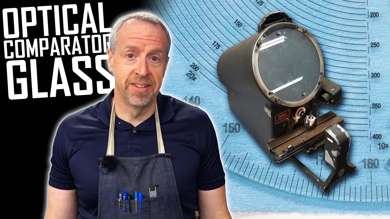 Making a Replacement Glass Chart for an Optical Comparator | Lufkin ...