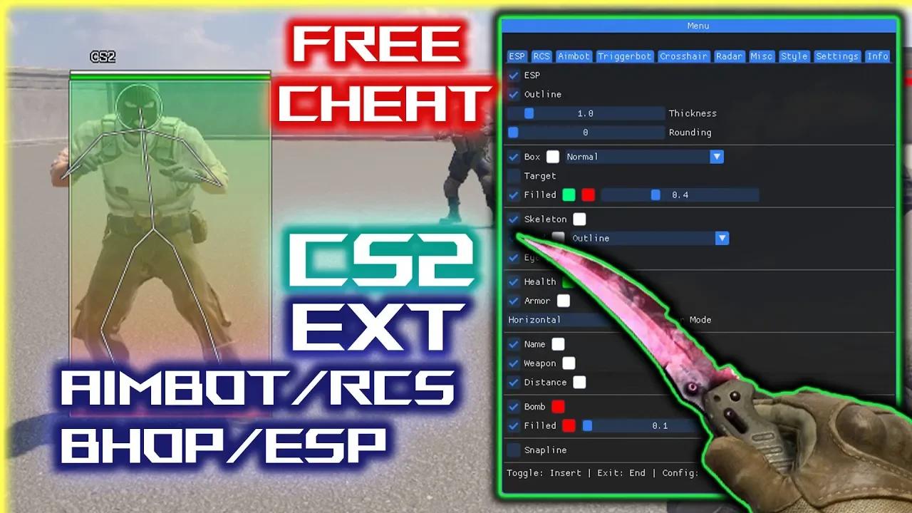 PRO EXT *UPDATED* BEST FREE CHEAT* [CS2 CHEAT] SKIN CHANGER/AIMBOT/ESP ...