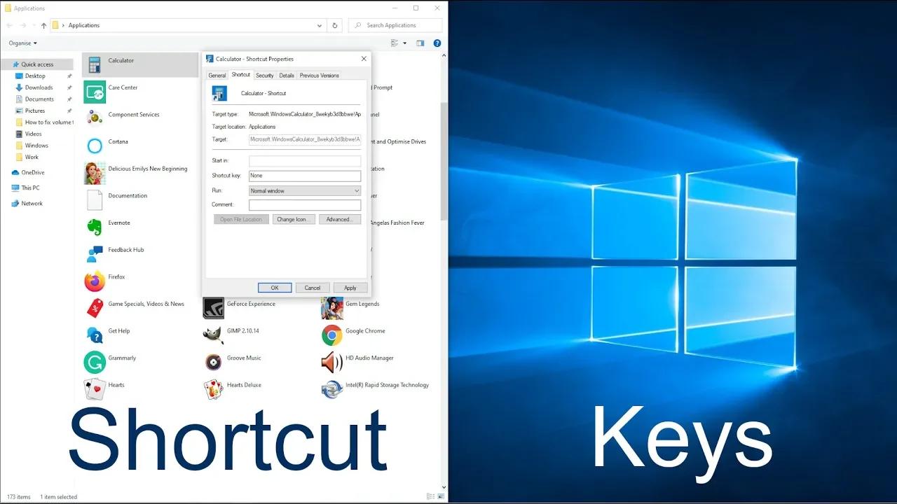 How to Create Keyboard Shortcuts in Windows 10