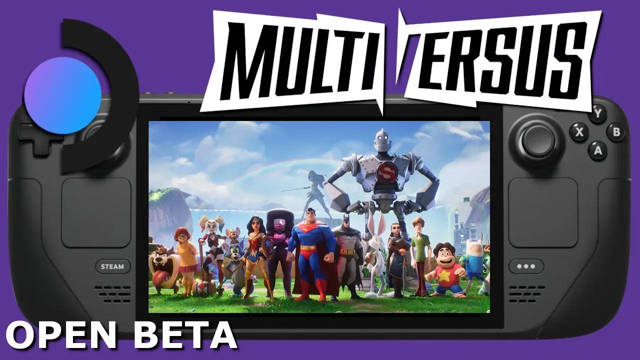 Steam Deck Gameplay MultiVersus SteamOS