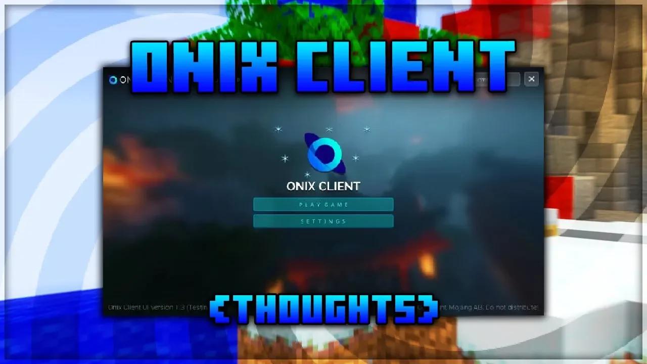 My Thoughts On Bedrock CLIENTS And Onix Client... (Minecraft Bedrock)