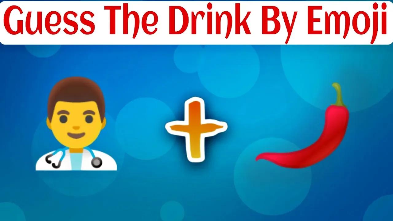 Guess the drink by Emoji ! bright side general knowledge quiz