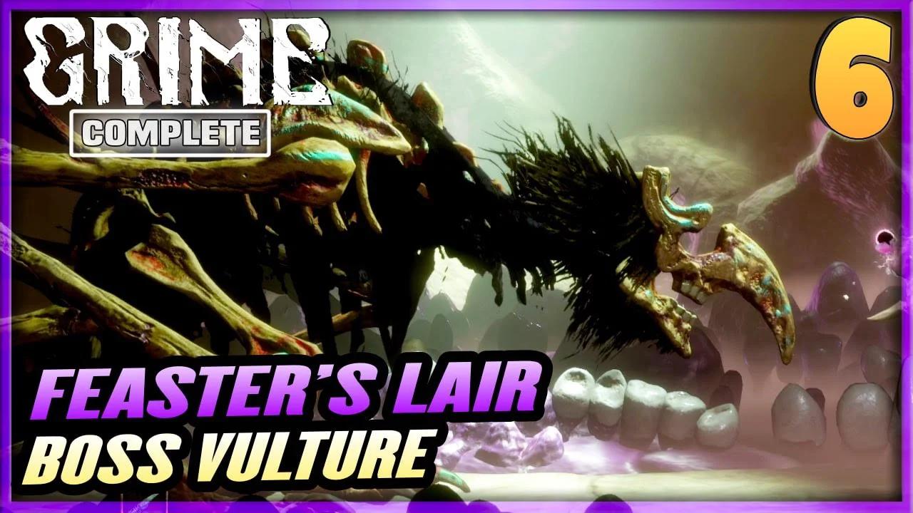 6 | GRIME Gameplay Walkthrough - Boss Vulture & Jawcrab Region Feaster ...