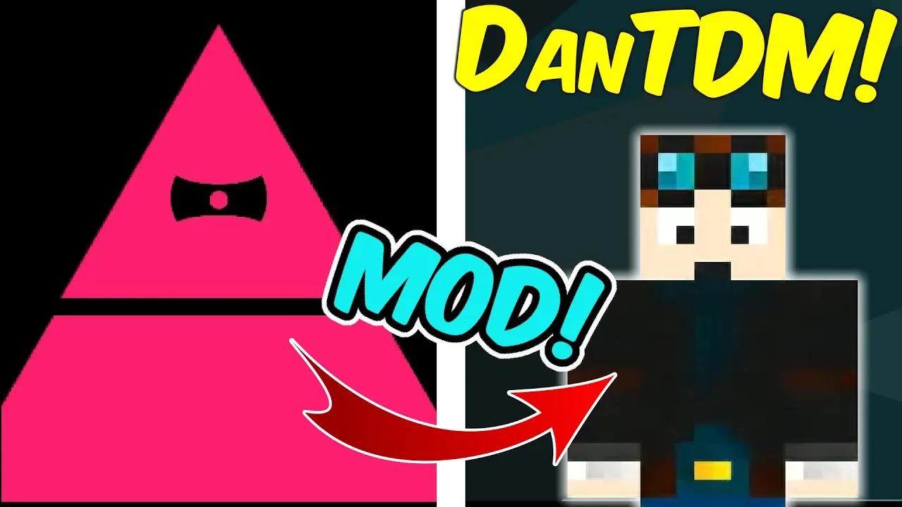 I modded DanTDM into Just Shapes and Beats! | Barracuda