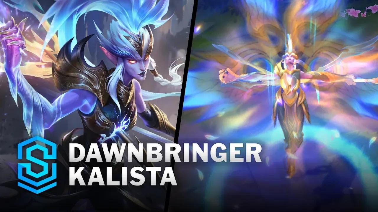 Dawnbringer Kalista Skin Spotlight - Pre-Release - PBE Preview - League ...