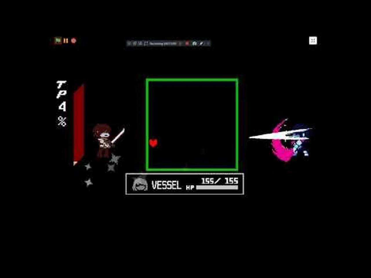 Vessel vs Kris - Deltarune (All Pacifist & Side B Endings)