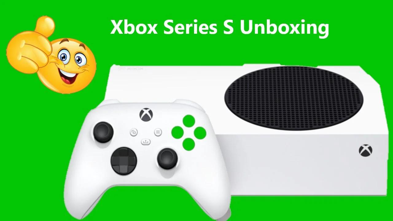 Microsoft Xbox Series S Unboxing