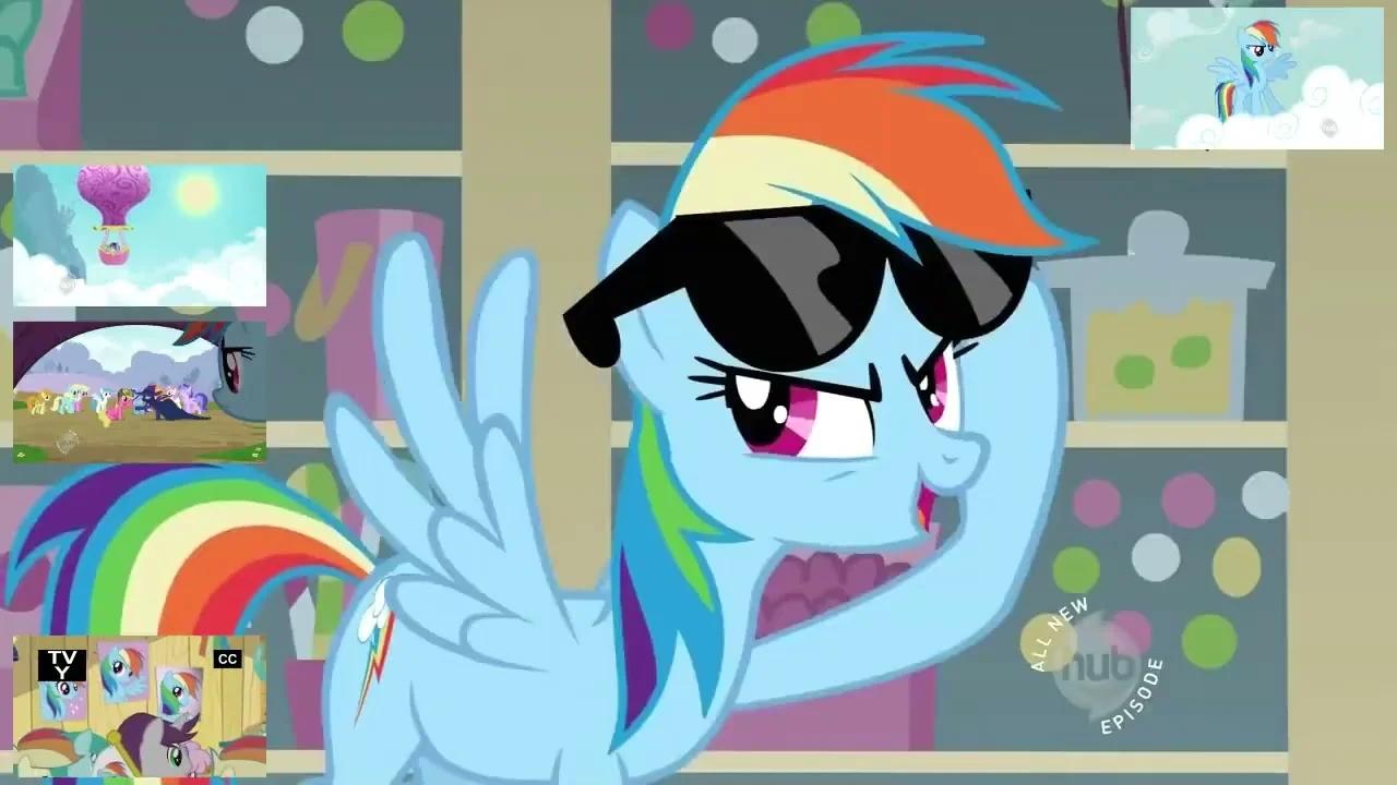Rainbow Dash "Danger's My Middle Name! Rainbow Danger Dash!" - Sparta ...