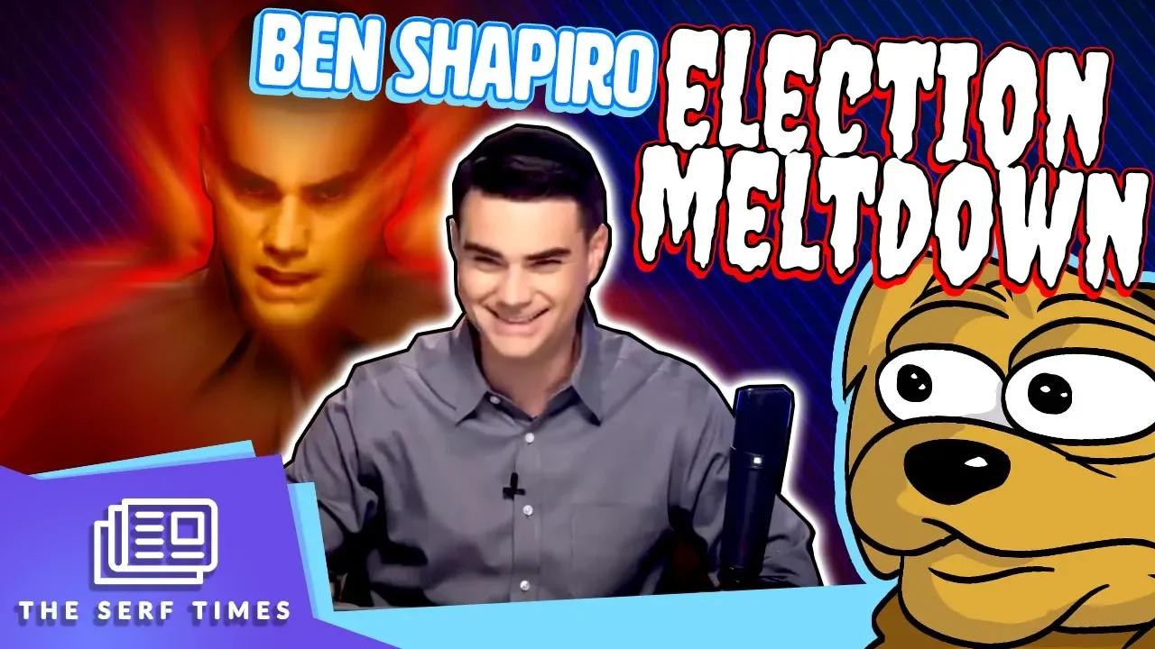 Can Ben Shapiro contain his FURY at Trumps election loss? (Does he even ...