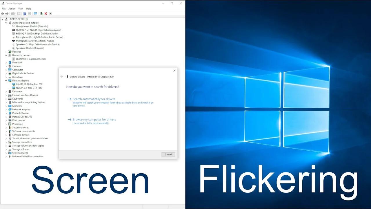 How to Fix Windows 10 Screen Flickering