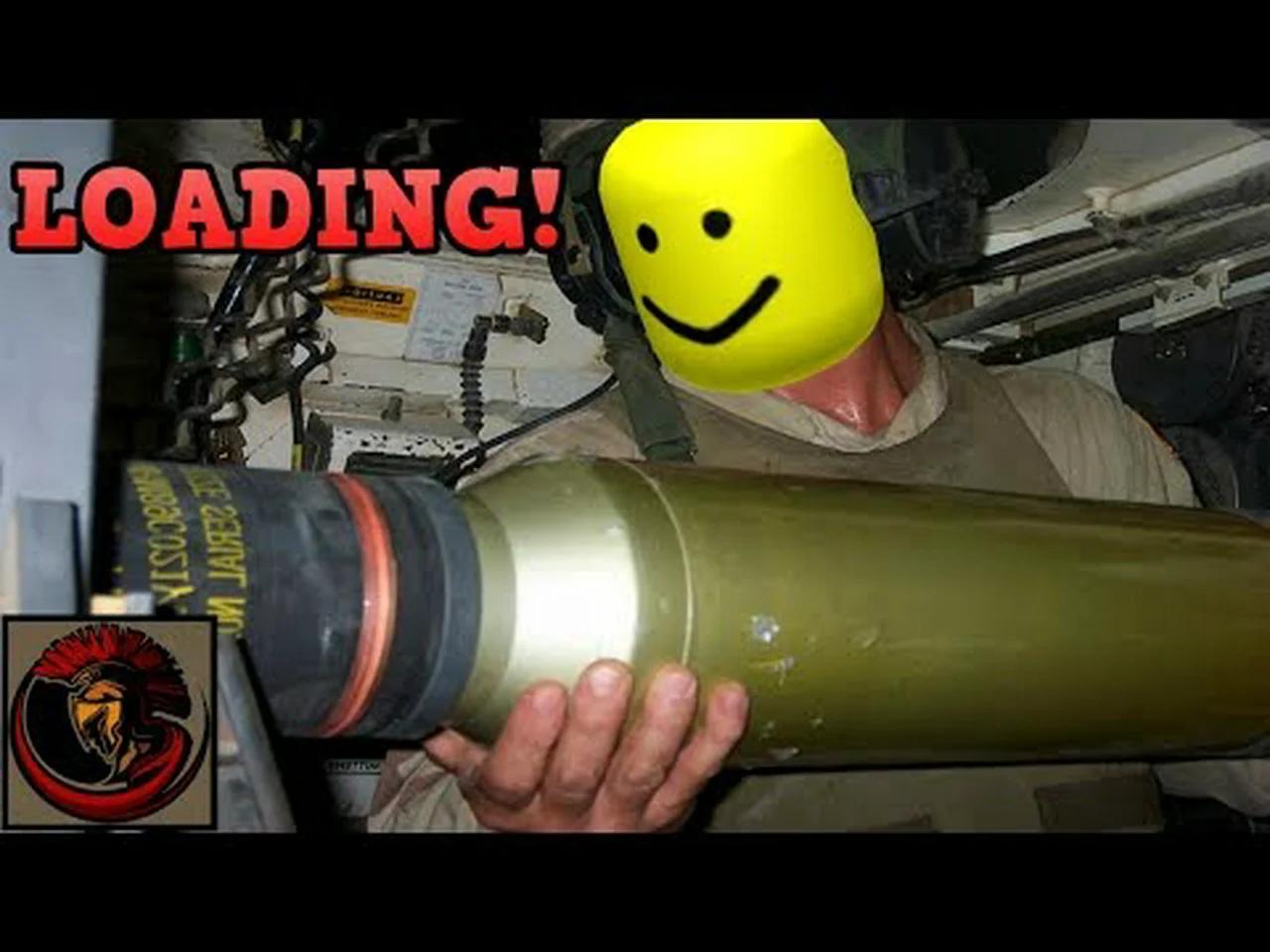 Abrams Tank Gun Loading Misfire!