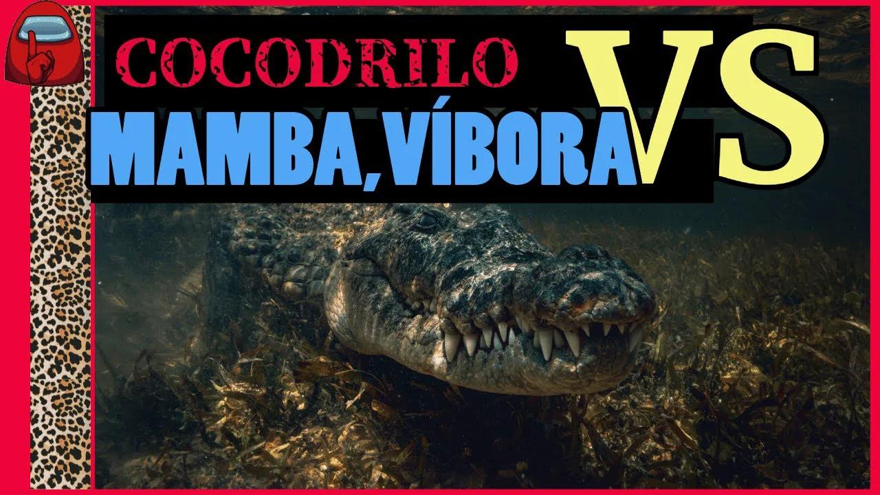 EMBOSCADA ÉPICA En La Orilla del Río | Cocodrilos Vs Mamba Negra, Víbora, Pitón, Leones
