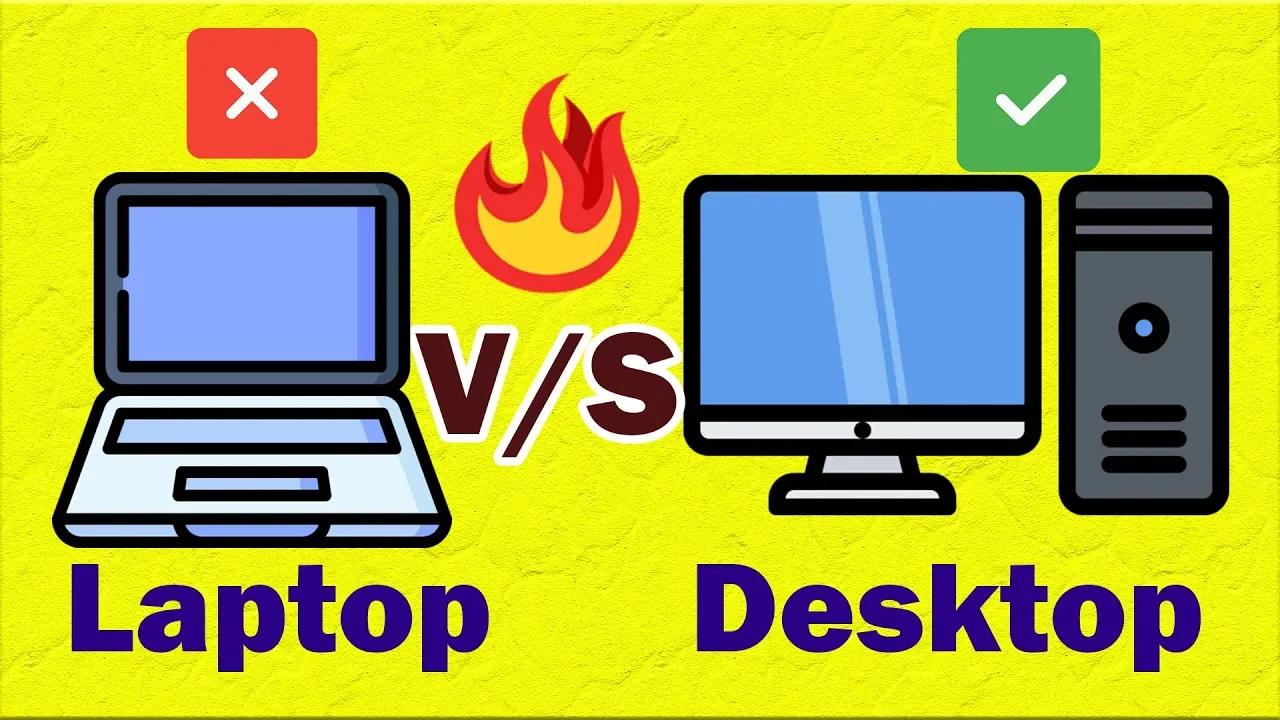 Laptop vs Desktop 🔥 which is best for students PC vs Notebook for ...