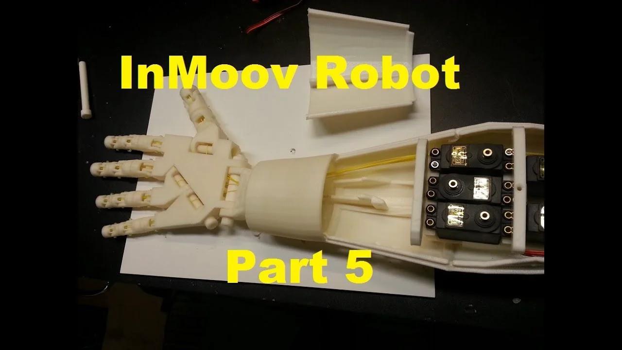 DIY Humanoid Robot InMoov -Part 5