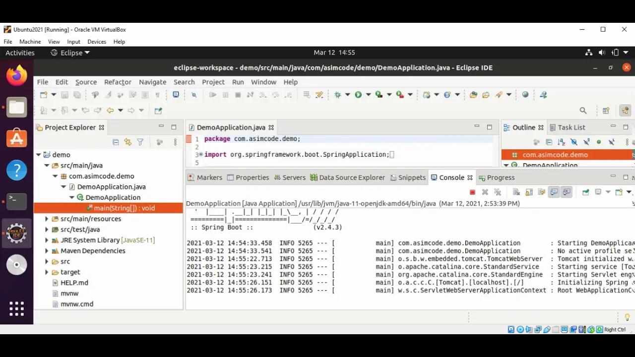 Import Spring Boot application into the Eclipse IDE