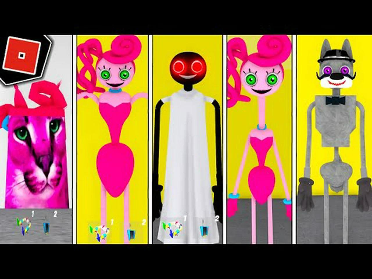 MOMMY LONG LEGS MORPHS - 5 NEW BADGES (FLOPPA, NECK, TALL, EXPLORER ...