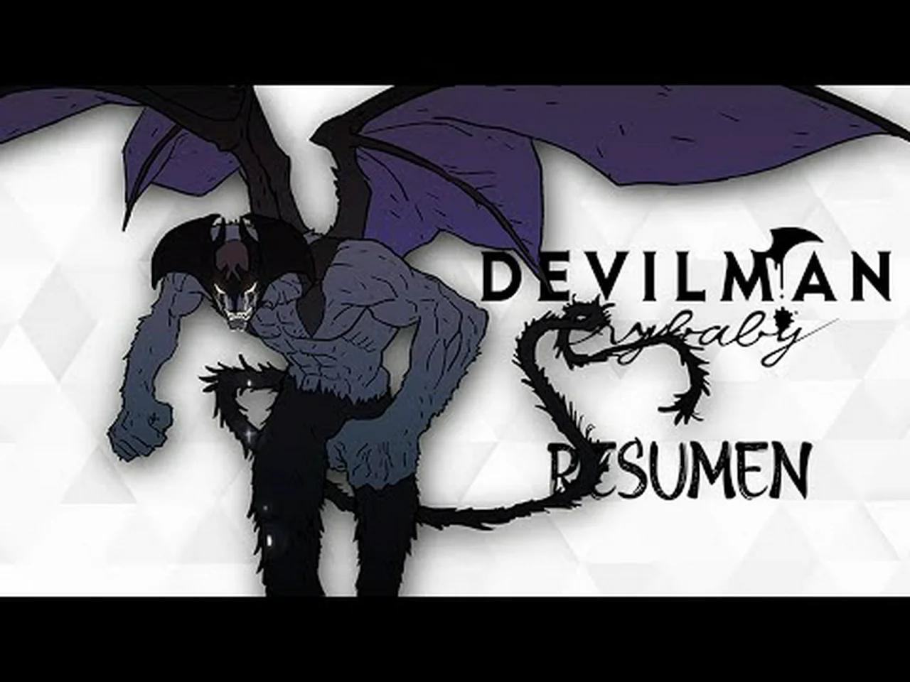 👹 Los Demonios También Pueden Llorar | Devilman Crybaby | Resumen