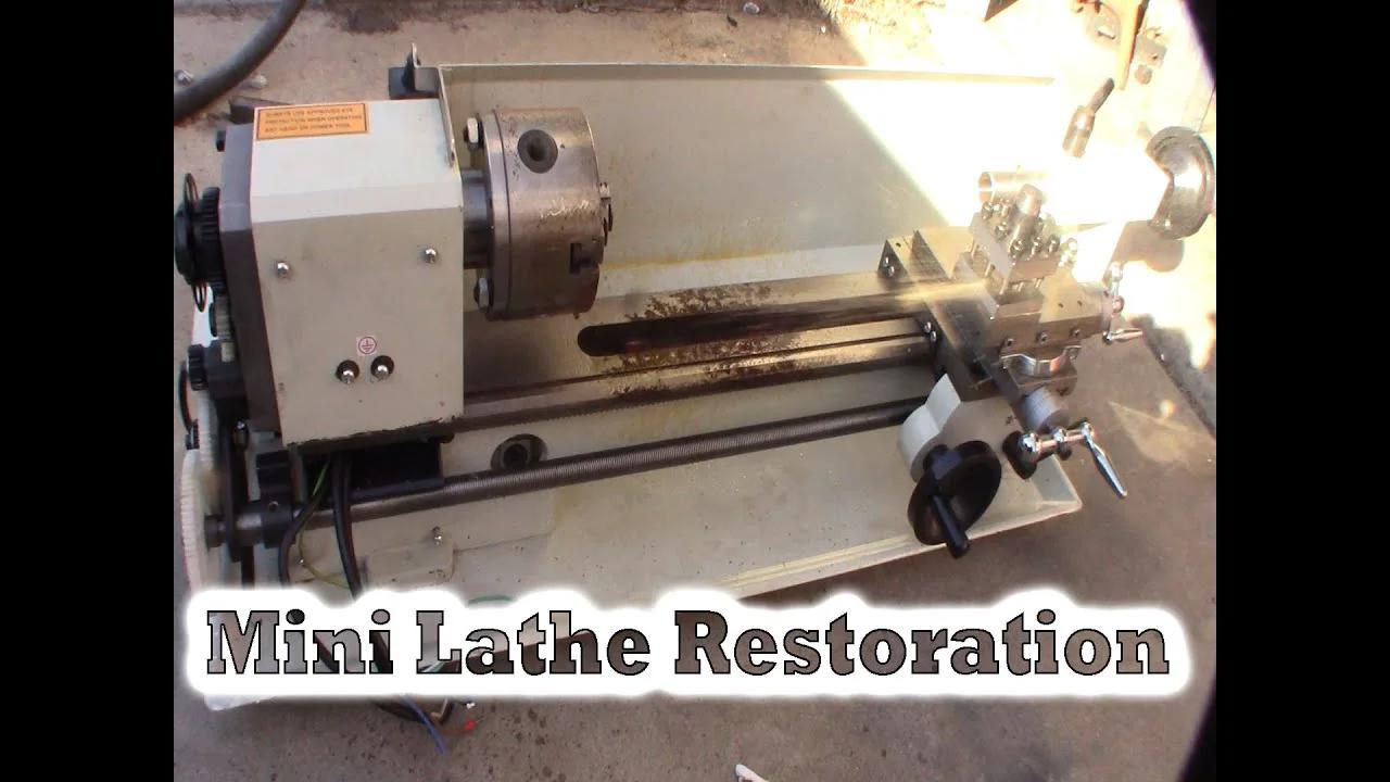 Mini Lathe $150 OfferUp Score!!! Restoration Custom Control Box, speed ...