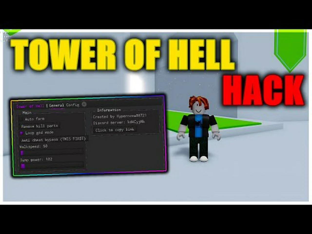 ROBLOX TOWER OF HELL SCRIPT GUI HACK [OP EXPLOIT!] | WORKING