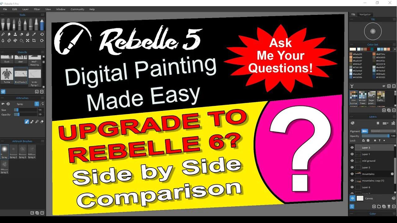 Rebelle 5 Pro vs. Rebelle 6 Pro A True Side by Side Comparison