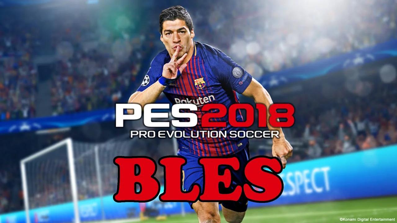 PES 2018 BLES PS3