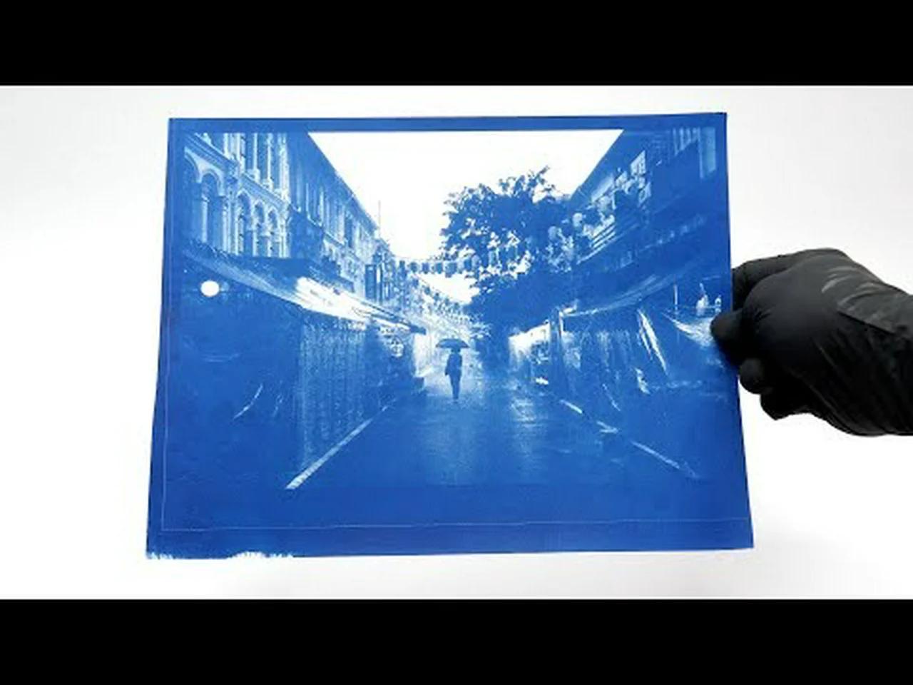 Developing my own photos (using cyanotype)