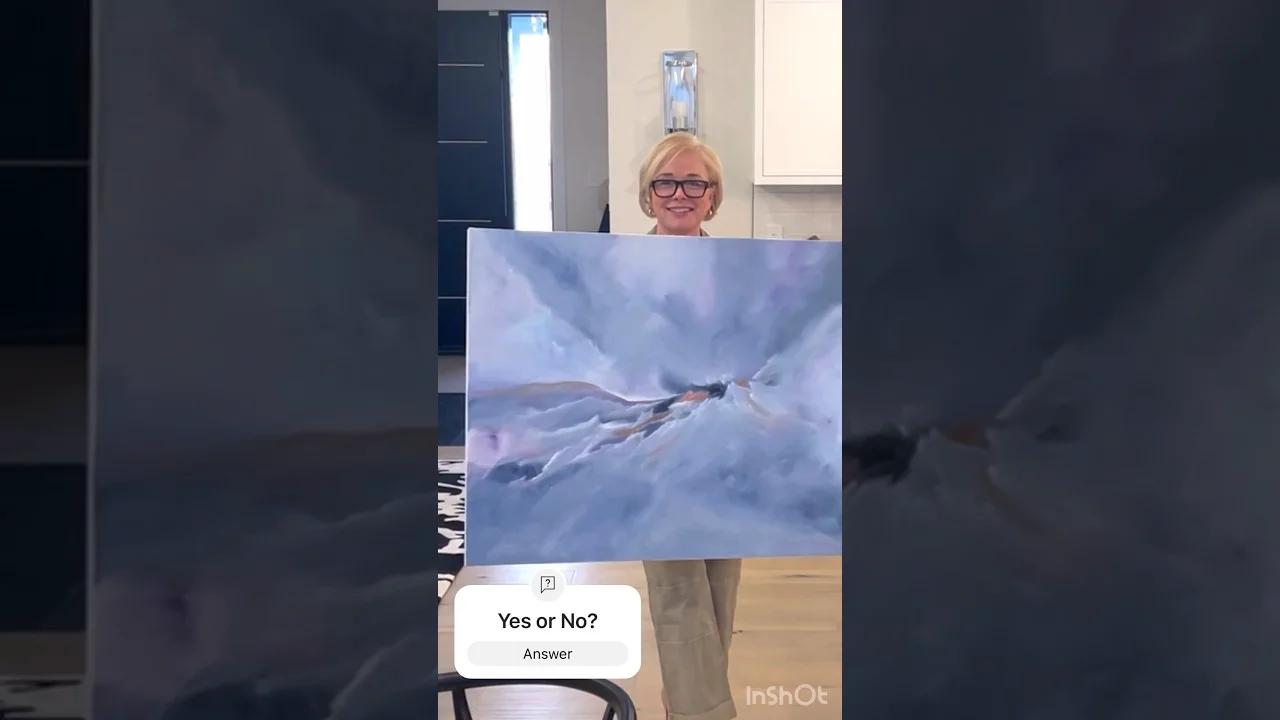 Yes Or No Creative Acrylic Painting Shorts Shortvideo