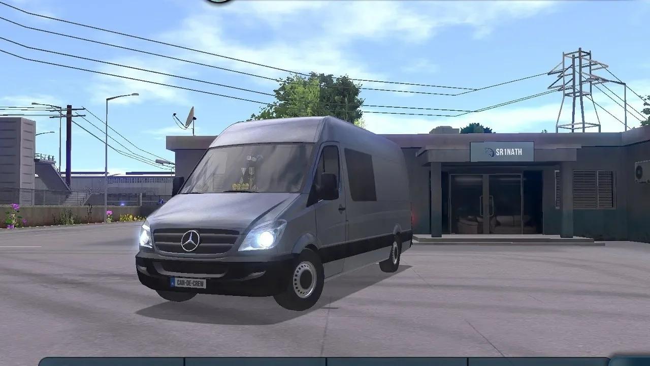 Truck simulator ultimate 🚚 !!! Mercedes Benz Sprinter fast delivery 🇮🇳 🇮🇳