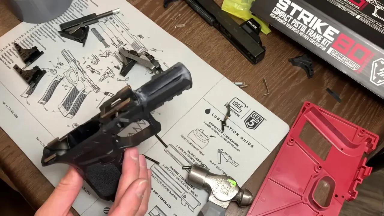 Glock Gen 5 Gen 4 parts on Polymer 80 Gen 3 lower frame P80 Compatibility