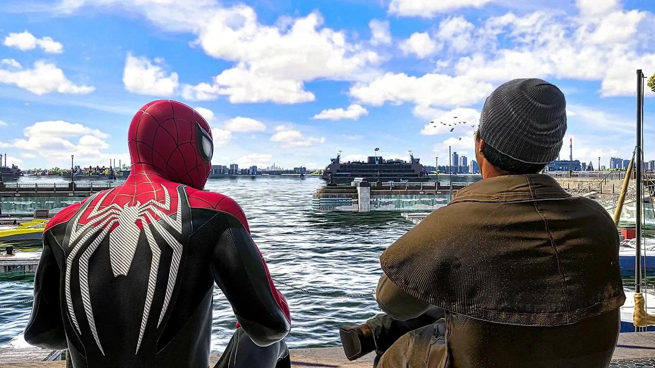 Spider-Man 2 PS5 - Howard Final Moments & Death Scene (Saddest Side ...