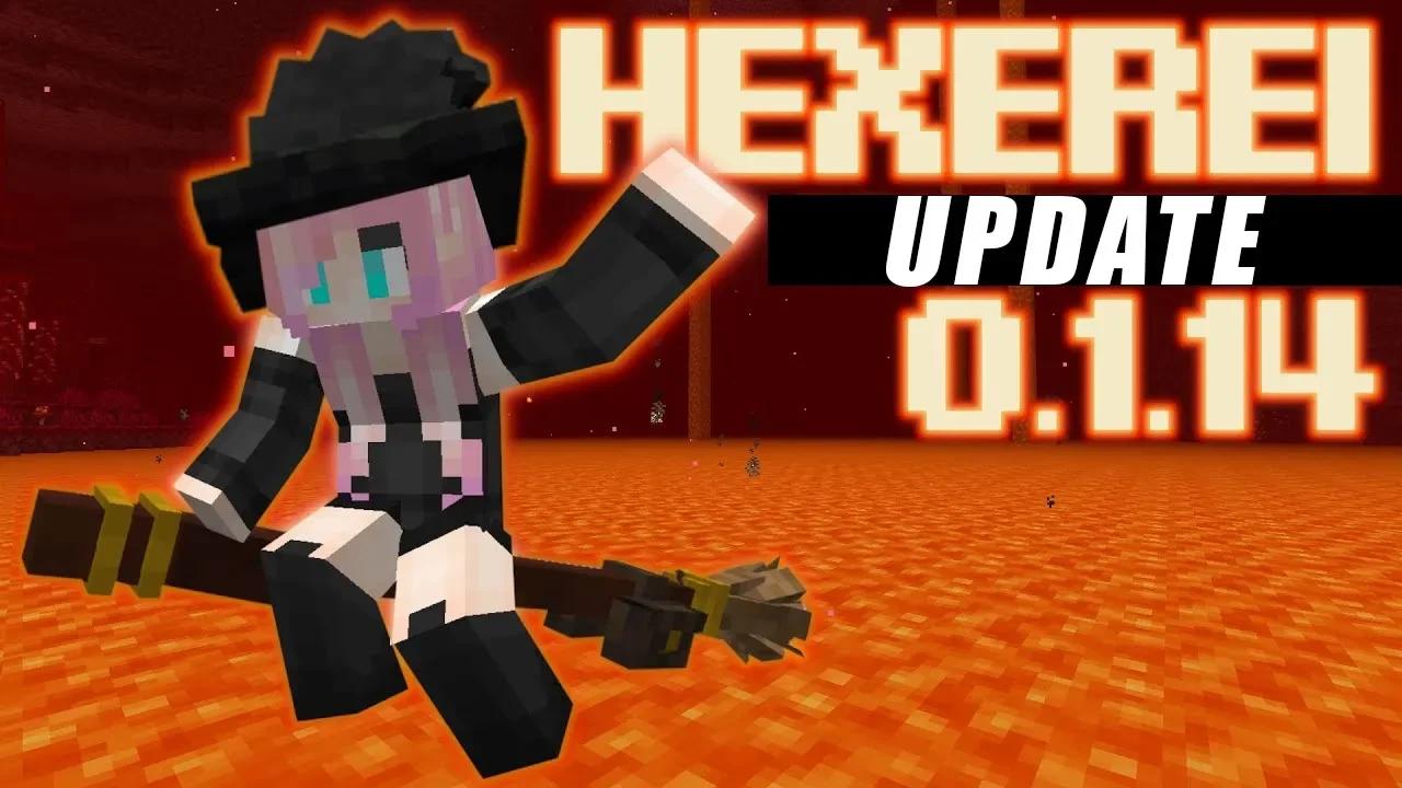 Hexerei mod. New update 0.1.14. Tutorial / Guide / Showcase (minecraft java edition)