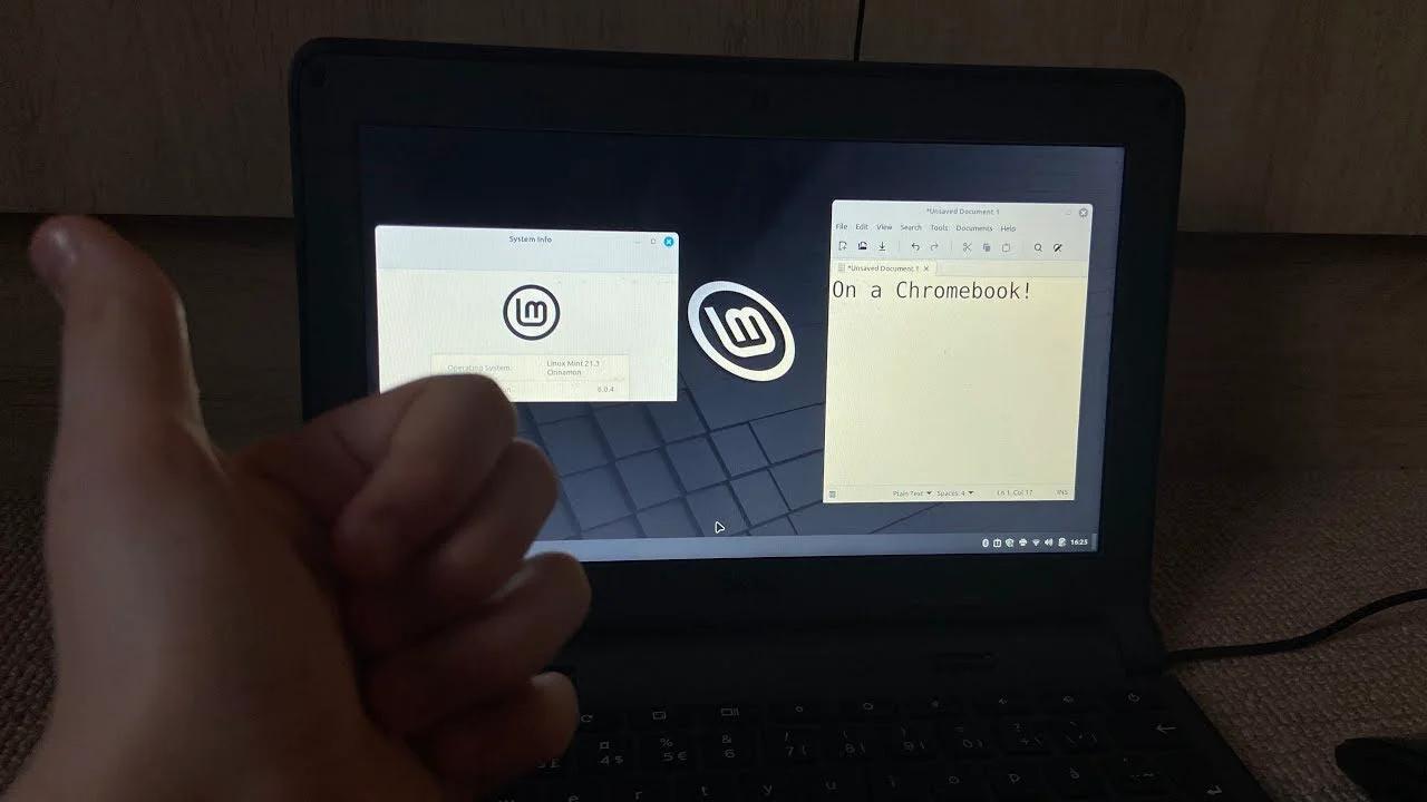Installing LINUX on a CHROMEBOOK!