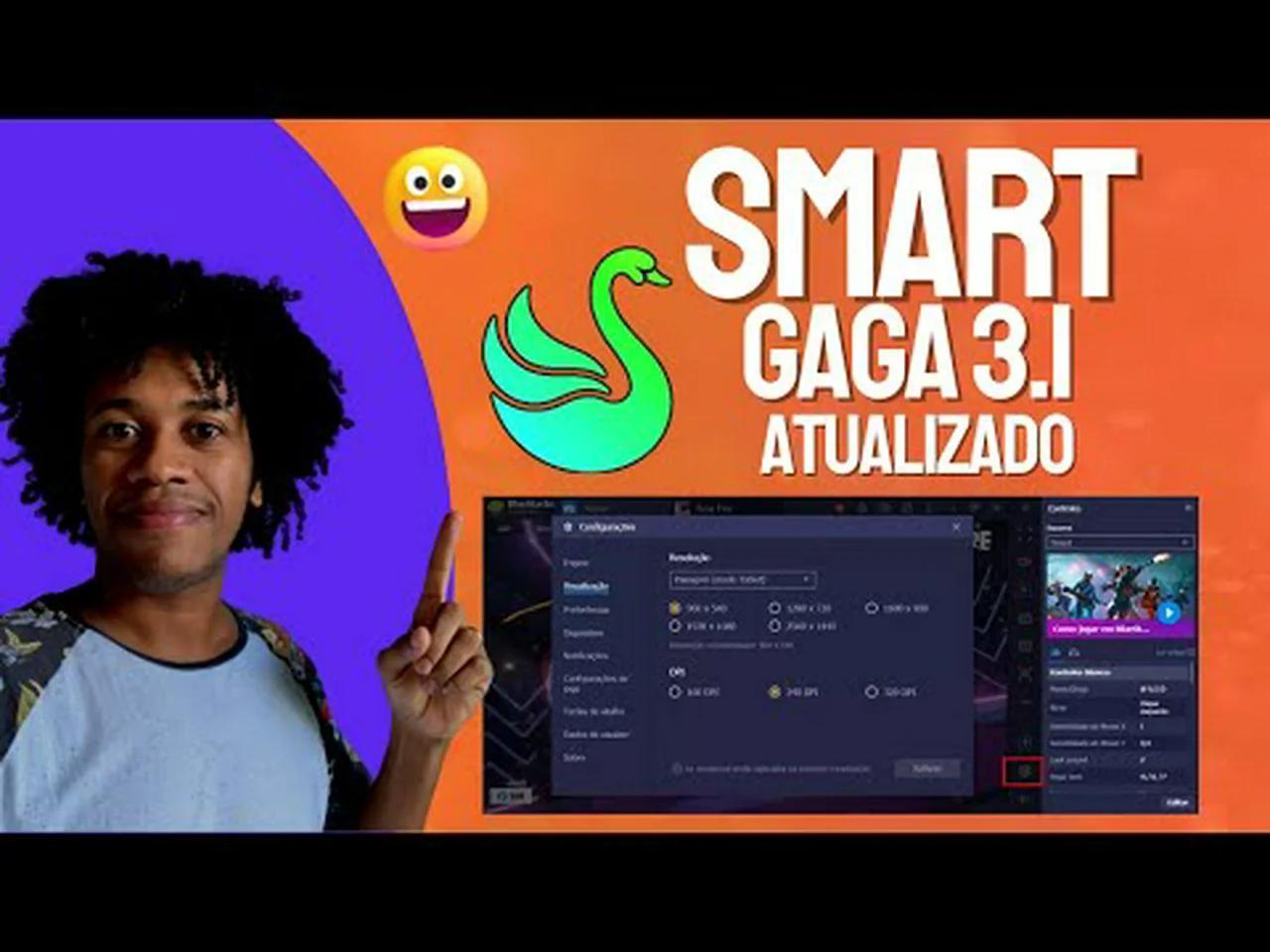SMART GAGA 3 1 LITE ATUALIZADO EMULADOR PARA PC FRACO COM POUCA RAM ...