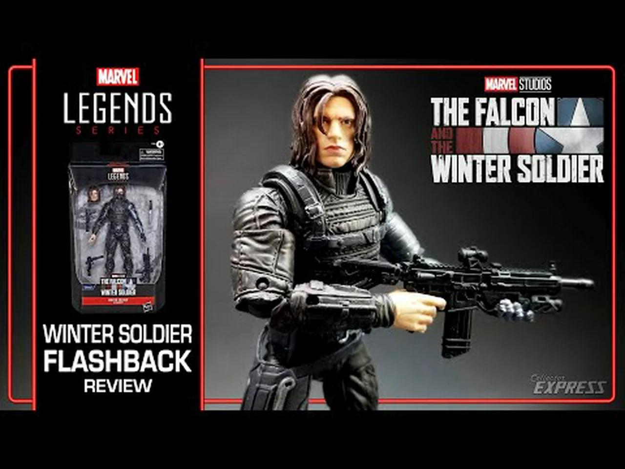 Marvel Legends Winter Soldier Flashback Figure Review - The Falcon And ...