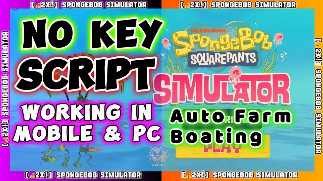 SpongeBob Simulator Auto Farm Boating Script | Fast Level | Working #roblox