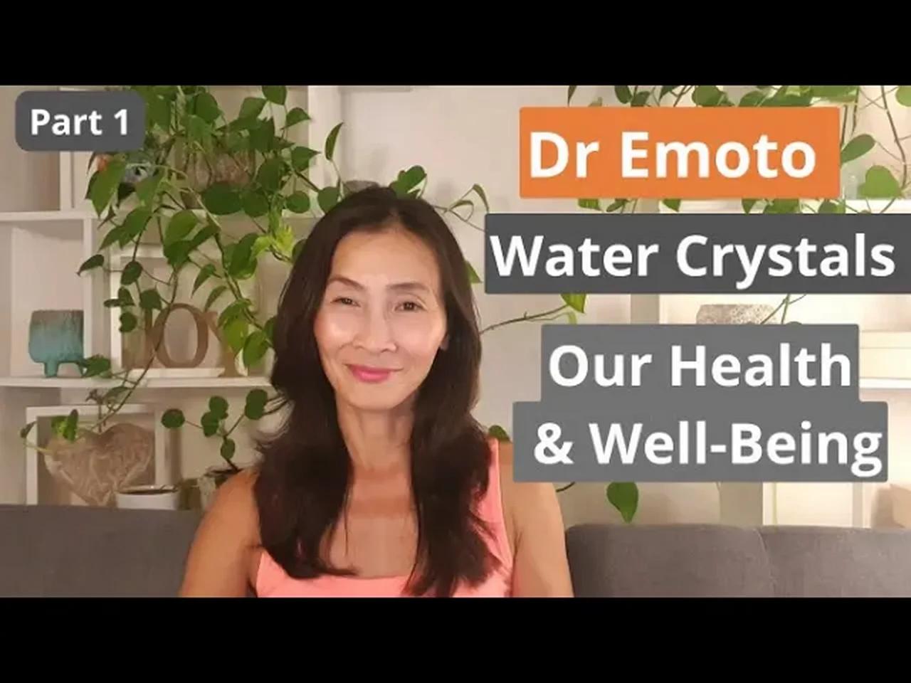The Famous Work Of Dr Emoto - Water Crystals and Its Implications On ...