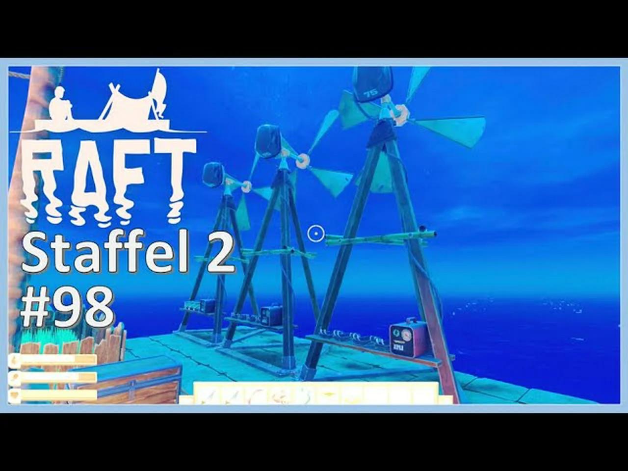 RAFT 🚣‍♀️ Staffel 2 #98 🚣‍♀️ Endlich Windturbinen | gameplay deutsch 🎬 639
