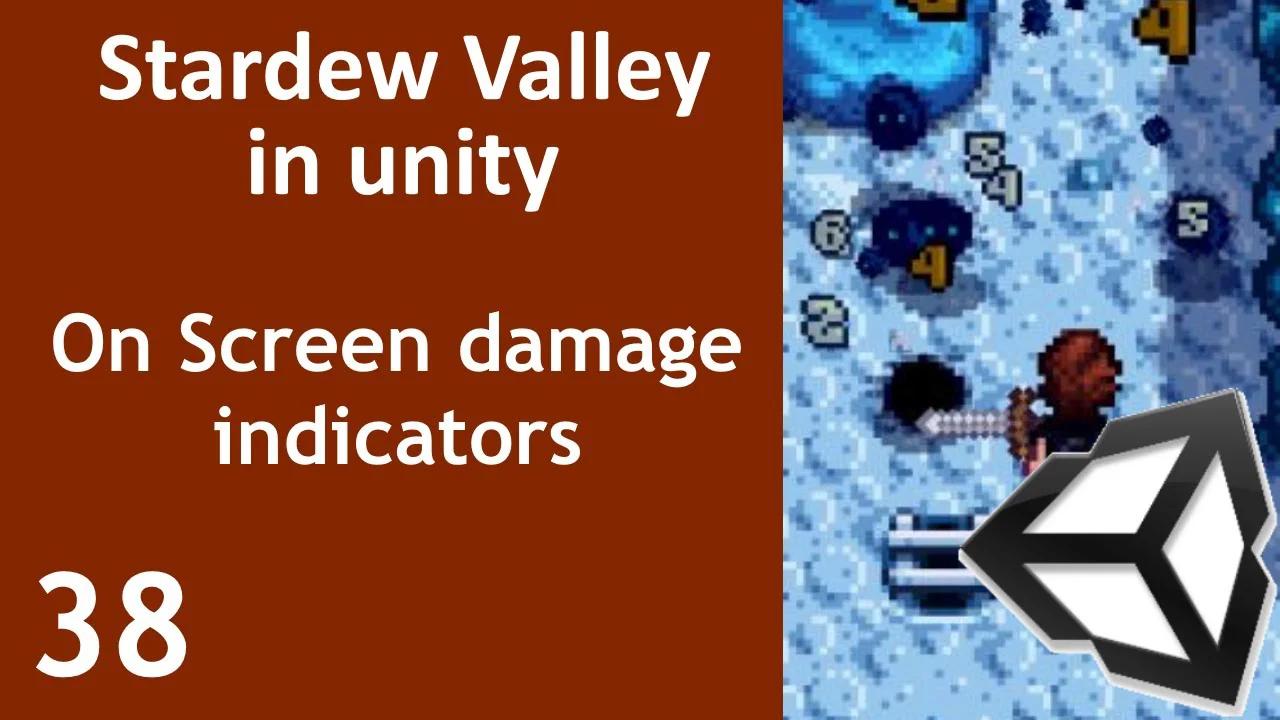 Stardew Valley like Game in Unity Episode 38 Damage number indicators ...