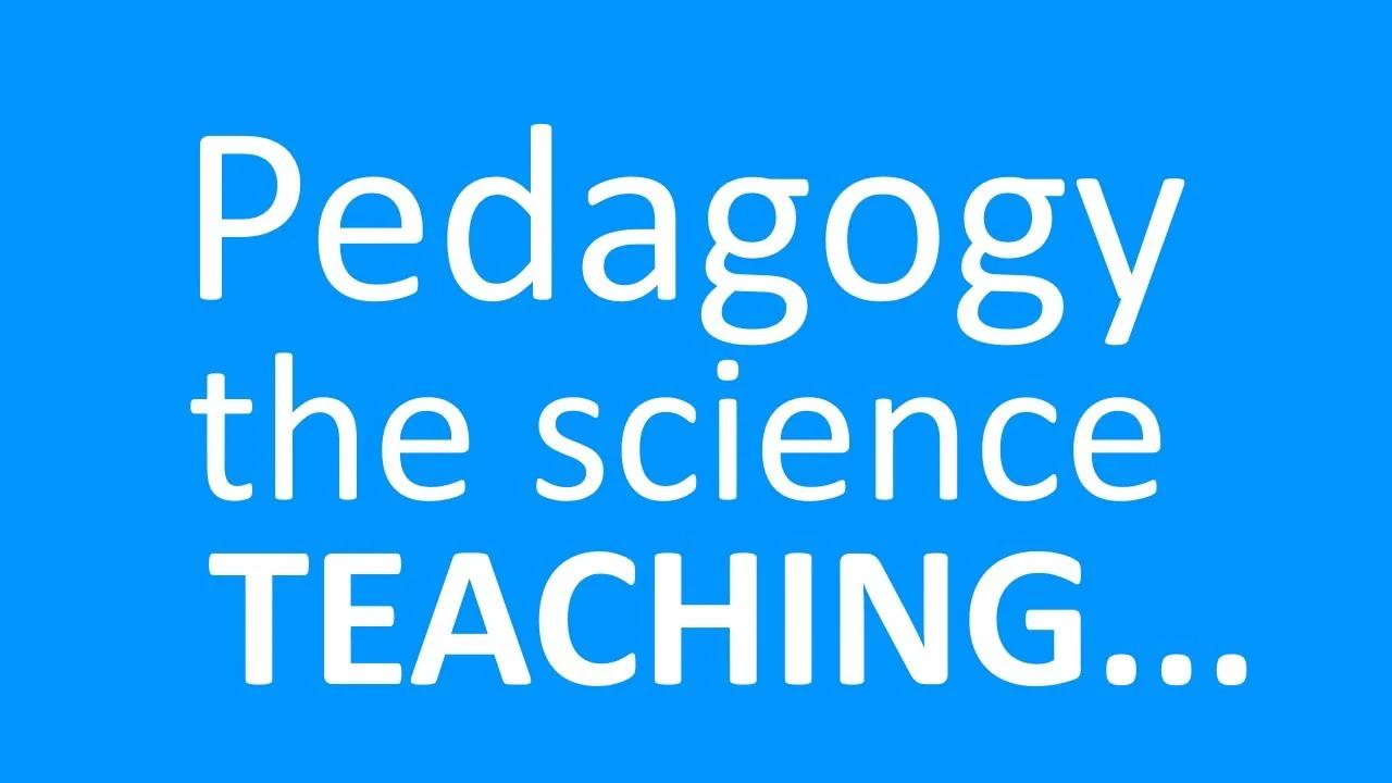 How To Learn From Videos Pedagogy of Teaching and Learning